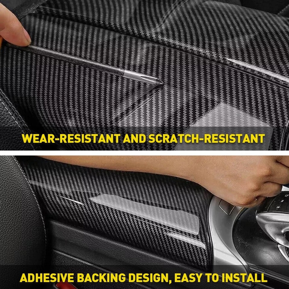 Fit Mercedes Benz W205 X253 Carbon Fiber Center Armrest Storage Box ...