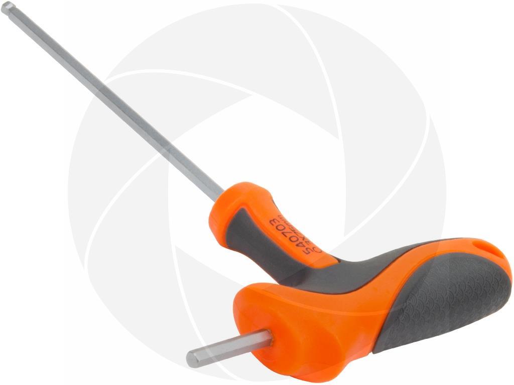 3mm T-Handle Hexagone Torque 6 Point Hex Metric Key CRV Long ...