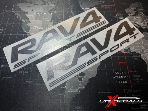 2PCS Vinyl Door Decal for RAV4 | eBay