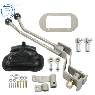 For GM Transfer Case Shifter NP205GM8 NP-205 Stainless Twin-Stick ...