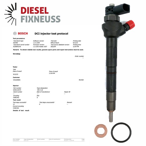 Injektor Einspritzdüse BOSCH 0445110573 0445110574 A6510703187 Mercedes ...