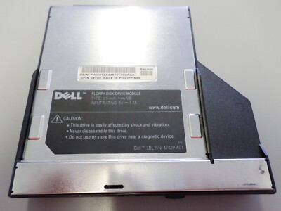 DELL Removeable Laptop 3.5" 1.44MB Floppy Disk Internal Drive 4702P | eBay