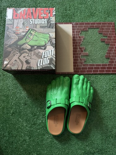 Hulk Clogs by Bravest Studios Men’s Size 15 (Dead Stock) | eBay