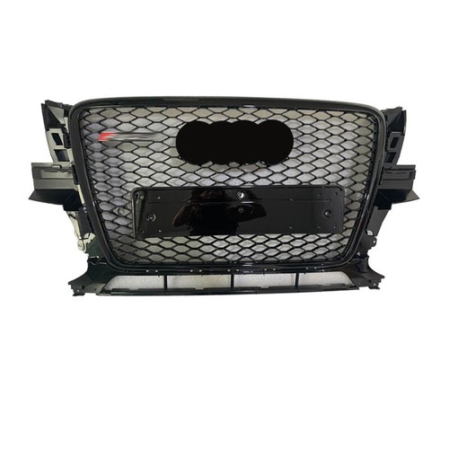 For Audi Q5 RSQ5 Front bumper grille Black Honeycomb Grill +fog lights ...