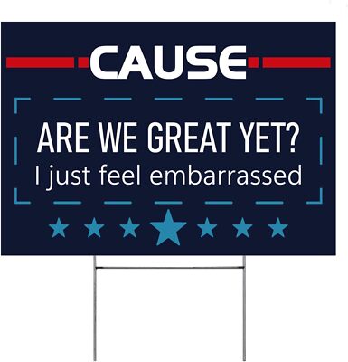 Vrogadso Anti Trump Yard Signs Political Protest Anti Maga Yard Sign ...