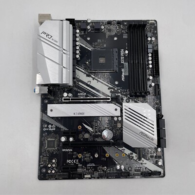 ASRock X570 Pro 4 AMD AM4 DDR4 ATX Motherboard - READ | eBay