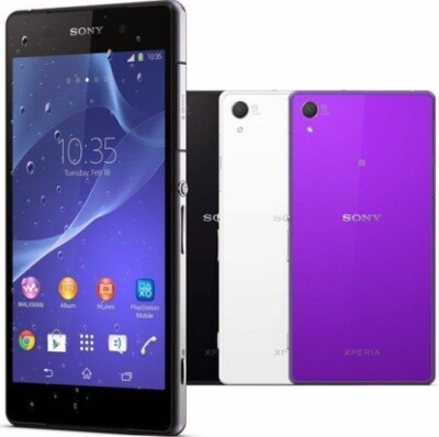 Sony XPERIA Z2 D6503 LTE (FACTORY UNLOCKED) 20.7MP, 5.2' , 2.3GHz Quad ...