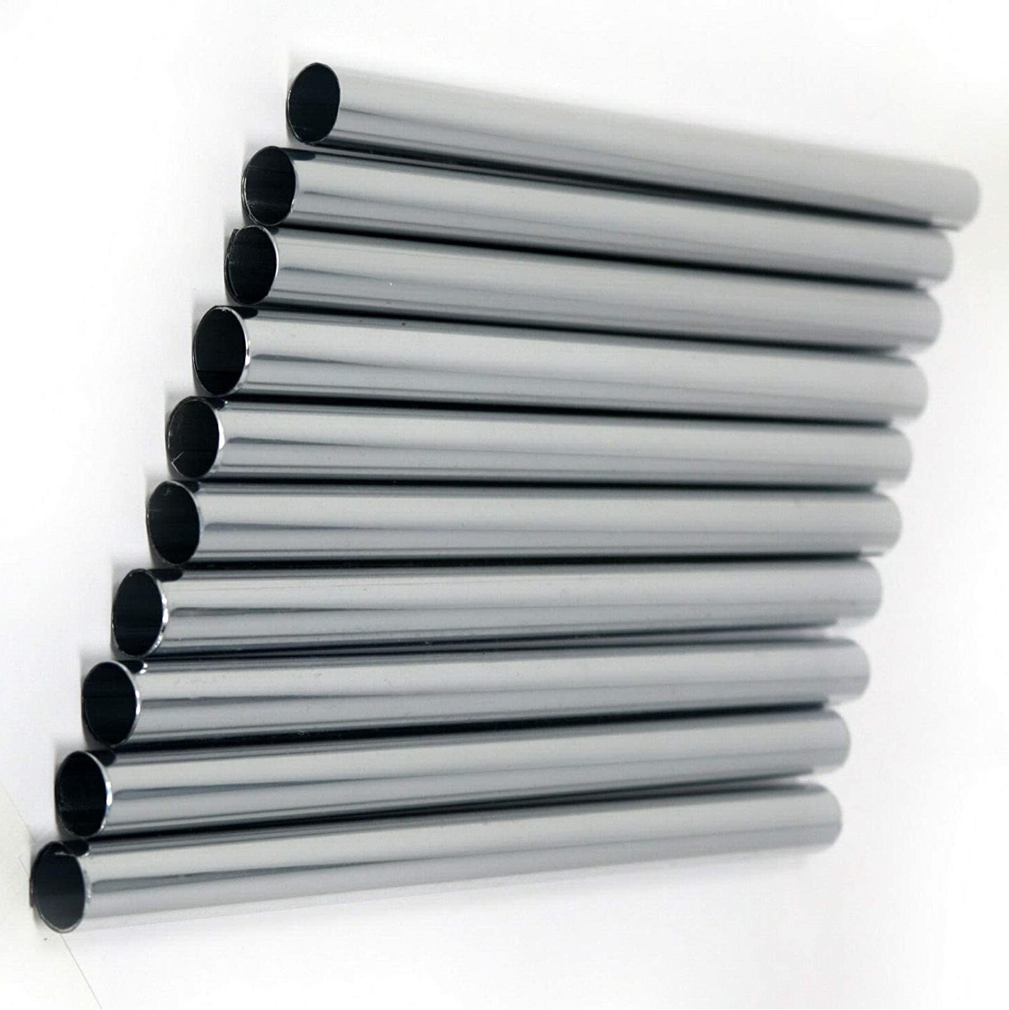 Radsnaps Plastic Chrome Radiator Pipe Covers sleeves 15mm Cut Fit NEW ...