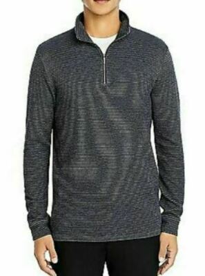 The Men's Store Two-Tone Half-Zip Pullover Medium | eBay