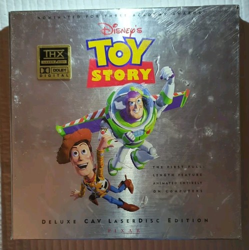 Toy Story - Sealed Boxed Set Deluxe CAV Edition 4 Laser Discs Disney ...