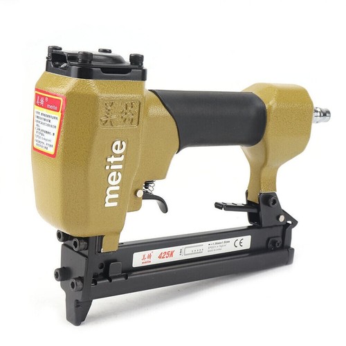 Pneumatic Nail Gun Air Stapler Nailer Tools 425K Code Nail For Wood ...