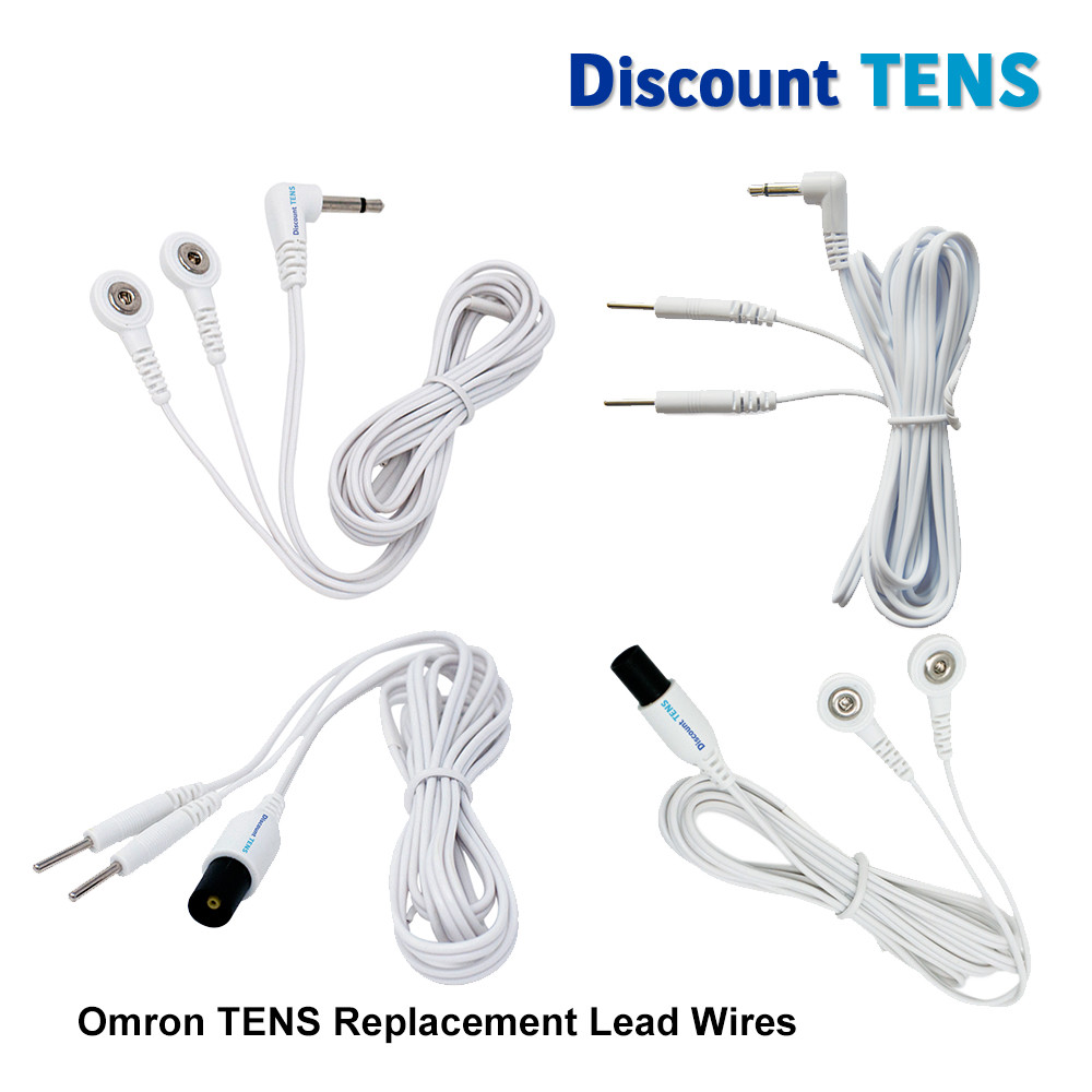 Omron Compatible Lead Wires - High Quality TENS Replacement Lead Wires ...
