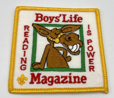 Vintage Boy Scouts Of America Boy's Life Magazine Reading Is Power ...