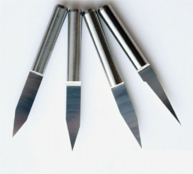 10pcs 4mm shank 60 Degree 0.1mm Carbide PCB Engraving Bits CNC Router ...