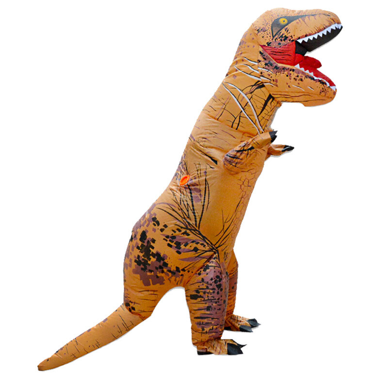 T-REX Dinosaur Inflatable Costume Adult Suit Outfit For Halloween ...