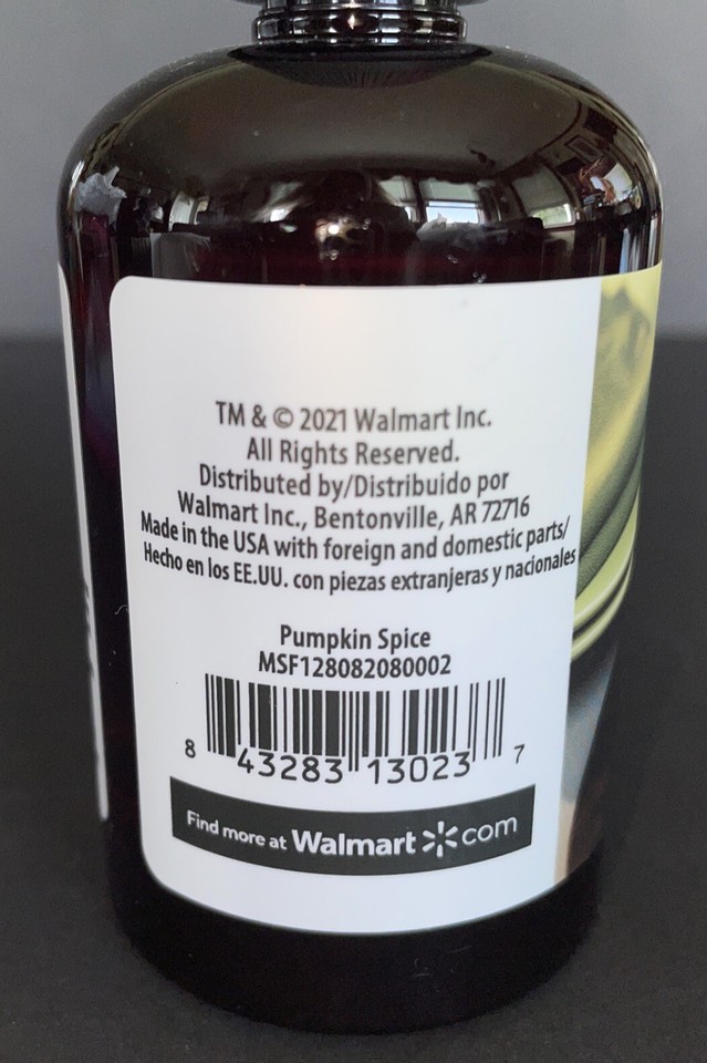 Mainstays PUMPKIN SPICE Universal Fragrance Oil 5 Oz | eBay