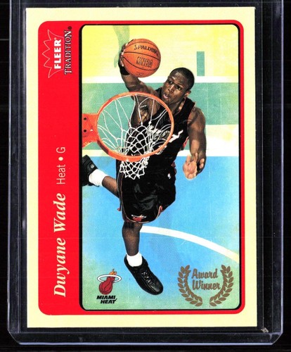 2004-05 Fleer Tradition Dwyane Wade Award Winner #216 Miami Heat 2nd ...
