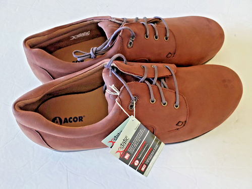 ACOR-Urban Walkers Unisex Brn W-15W M/13 Wide Suede Lined Shoes Brand ...