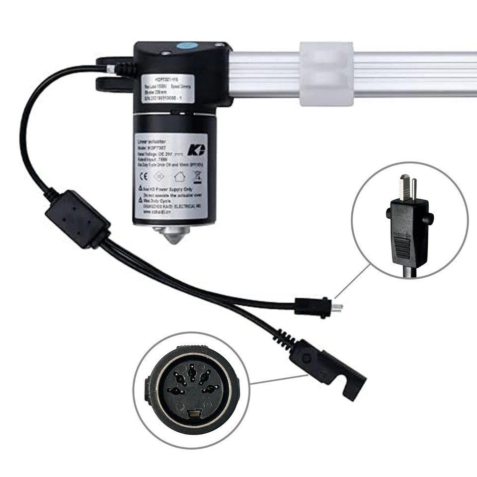 Kaidi Motor KDPT007-115 Power Recliner Sofa Lift Chairs Linear Actuator ...
