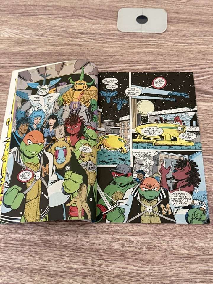 Mutant Ninja Turtles Adventures Comic Part 4 Cyber Samurai Series #65 ...