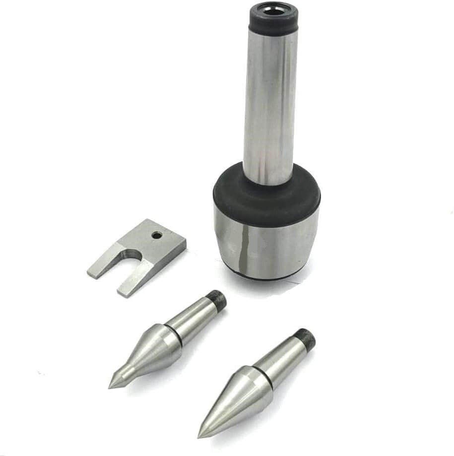 CNC Lathe Live Revolving Center MT4 w/ Interchangeable Tips 10 Microns ...