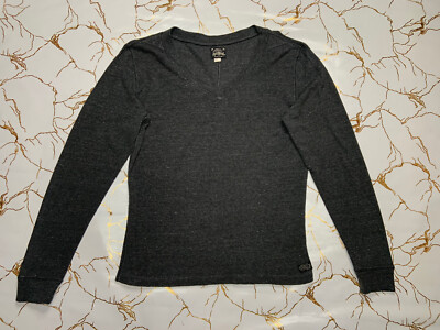 Diesel Men Gray Cotton V Neck Sweater Pullover Jumper Size Medium Large ...