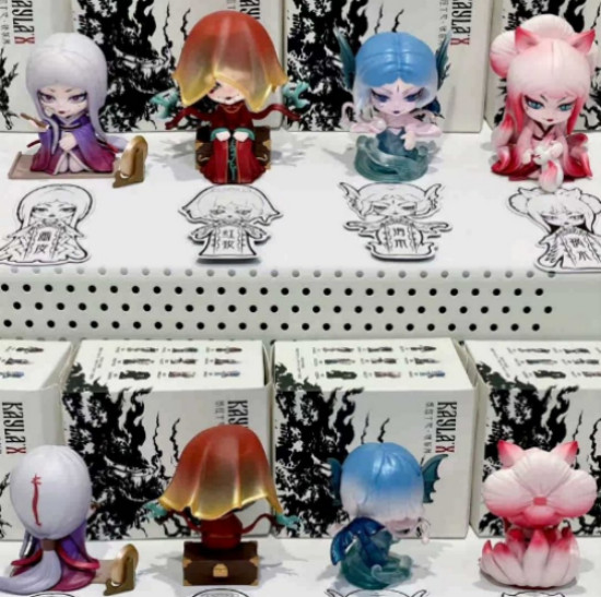 KOITAKE Kayla X Lock Demon Book Series Blind Box Confirmed Figure Art ...