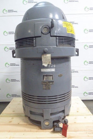 Rebuilt 200 HP US Electrical Hollow Shaft Motor Frame 1507PH 1800 RPM ...