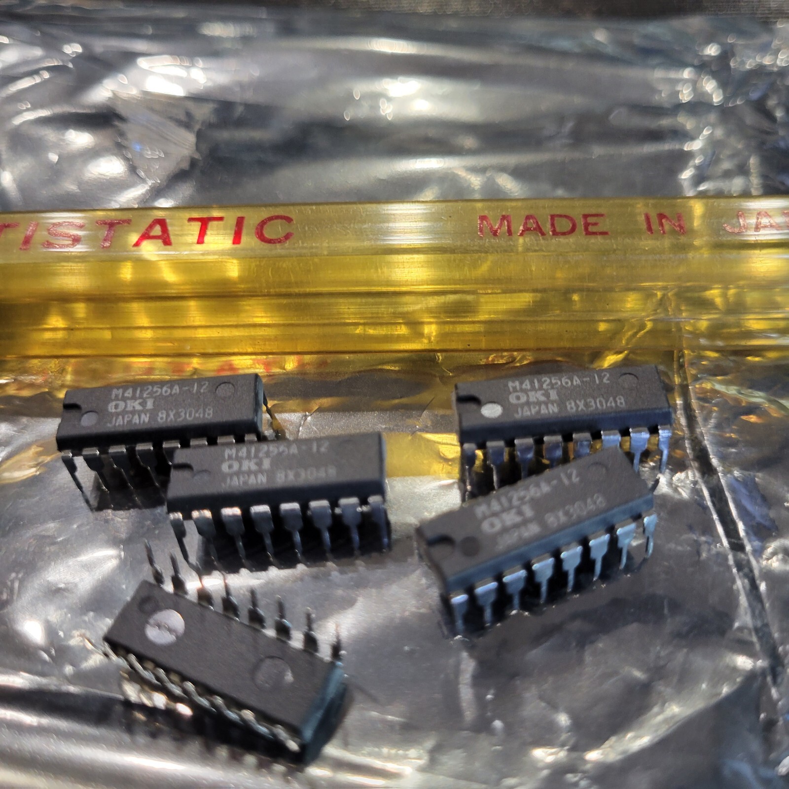 (5 PCS) Okidata M41256A-12 41256 256K Dynamic RAM NEW FACTORY TUBES USA $15 | eBay