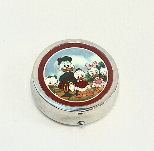 Walt Disney Productions Uncle Scrooge Mc Duck Pill Box Case | eBay