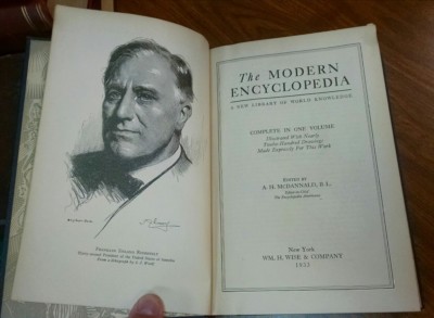 The Modern Encyclopedia William H. Wise & Company 1933 b84. Book is ...