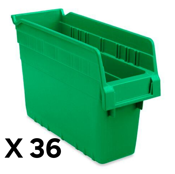 Uline Plastic Bins
