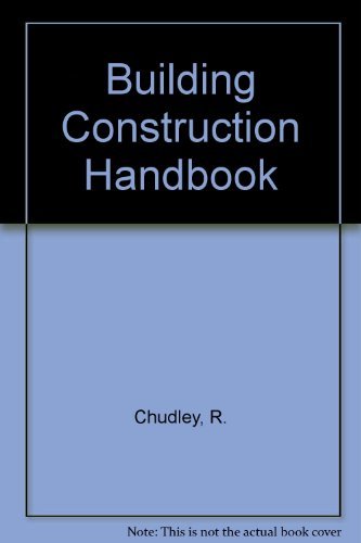 Building Construction Handbook By R. Chudley. 9780434902361 | eBay UK