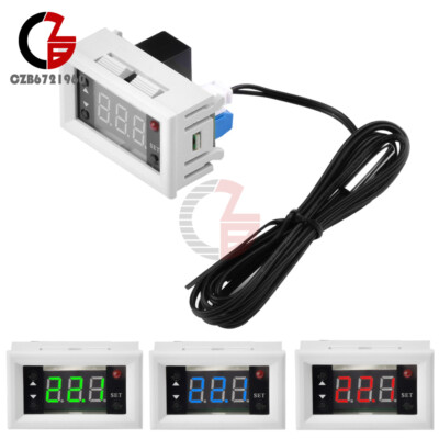 DC 5V 12V 24V Digital Thermostat Temperature Controller Switch Relay ...