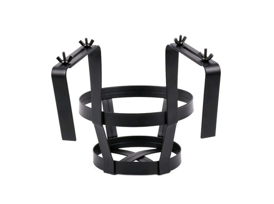 New Metal Flower Pot Basket Holder Fence Plant Hanger Outdoor | eBay