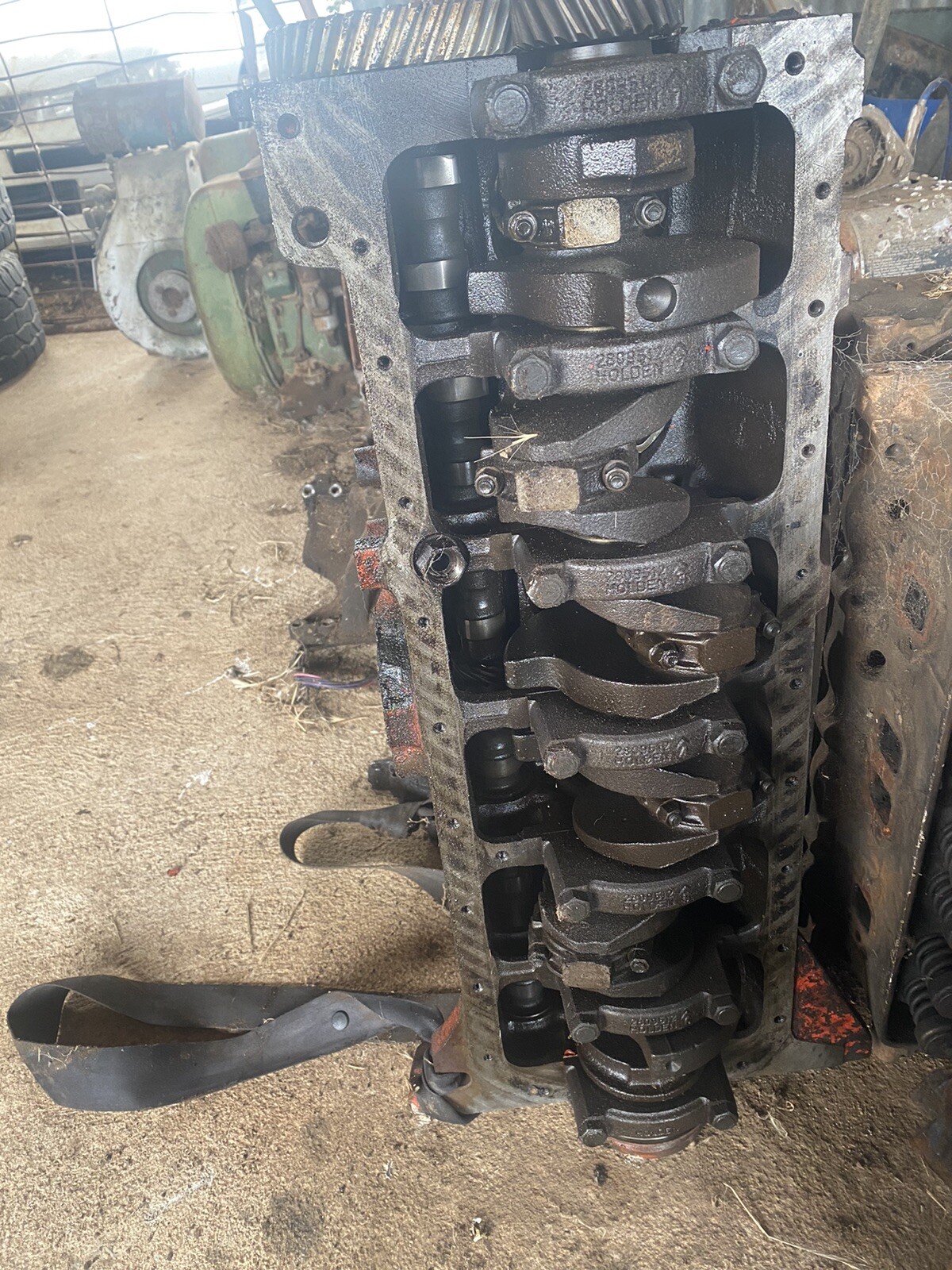 Holden 202 Engine Block Crank Rods Pistons Camshaft | eBay Australia