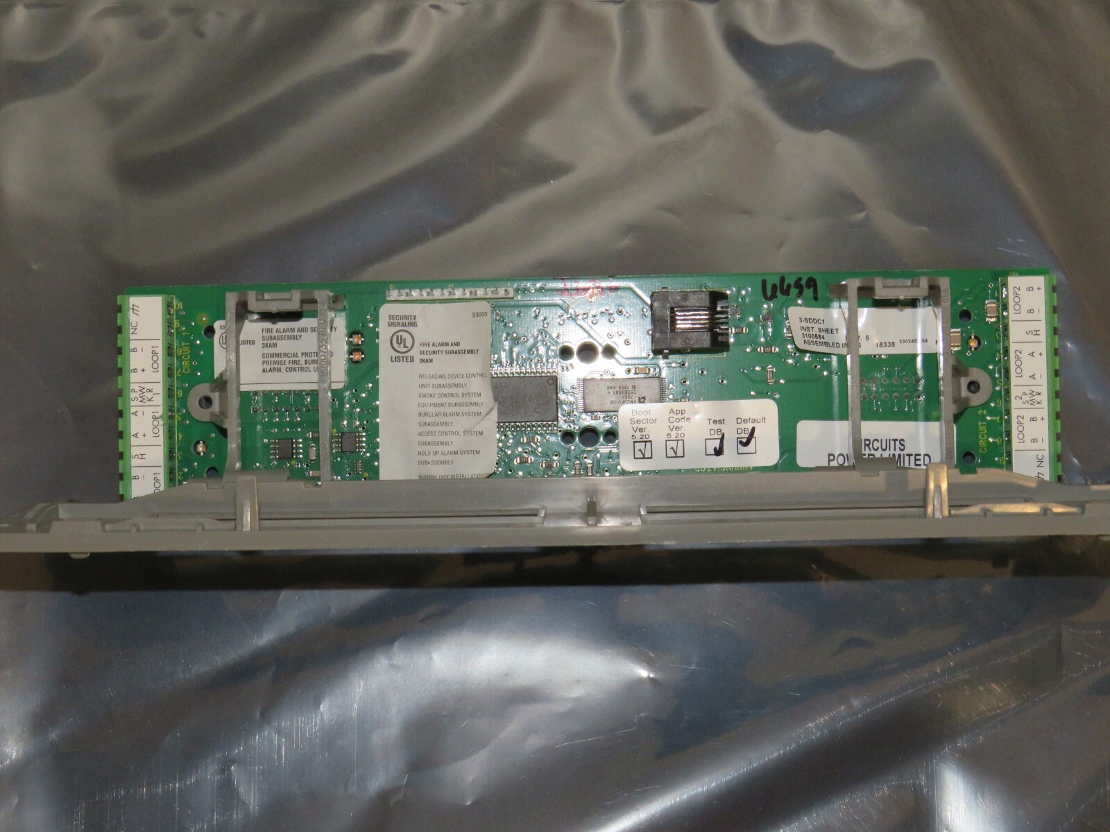 EST 3-SDDC1 DUAL SIGNATURE DRIVER CONTROLLER FIRE ALARM CARD FREE FEDEX ...