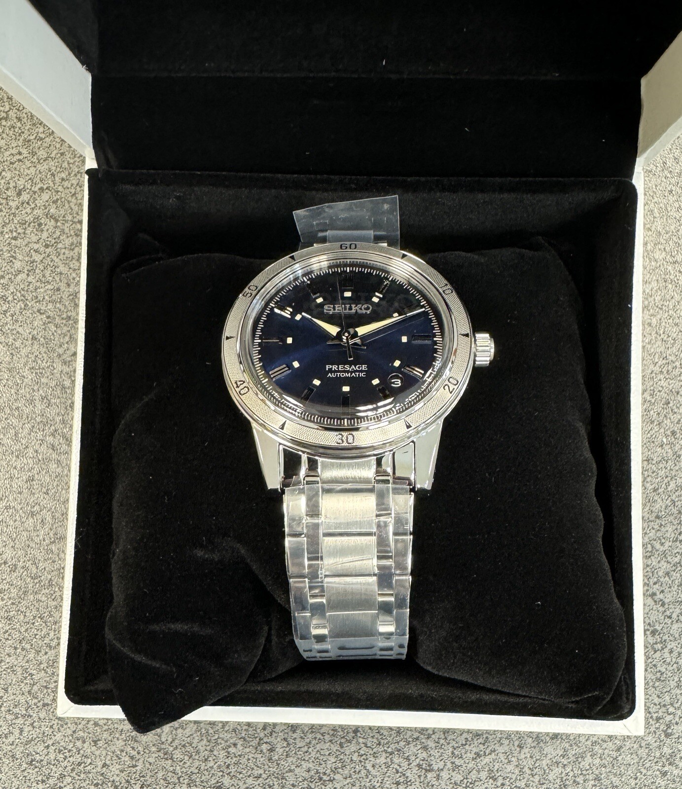 SEIKO Prospex SRPL07J1 Automatic Blue Style60’s Stainless Steel Made in ...