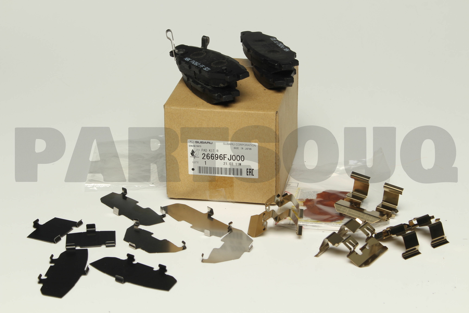 26696FJ000 Genuine Subaru PAD KIT R 26696-FJ000 | eBay