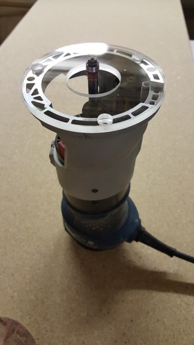 Bosch Colt 1 1/4 HP Clear Base Plate. | eBay