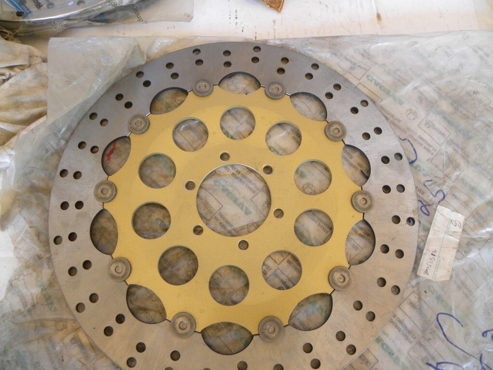 NOS Genuine Brembo 320mm floating brake disc for Ducati, Bimota, MOTO ...