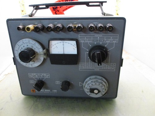 esi 250de impedance bridge lcr null meter [5*D-1.5] | eBay