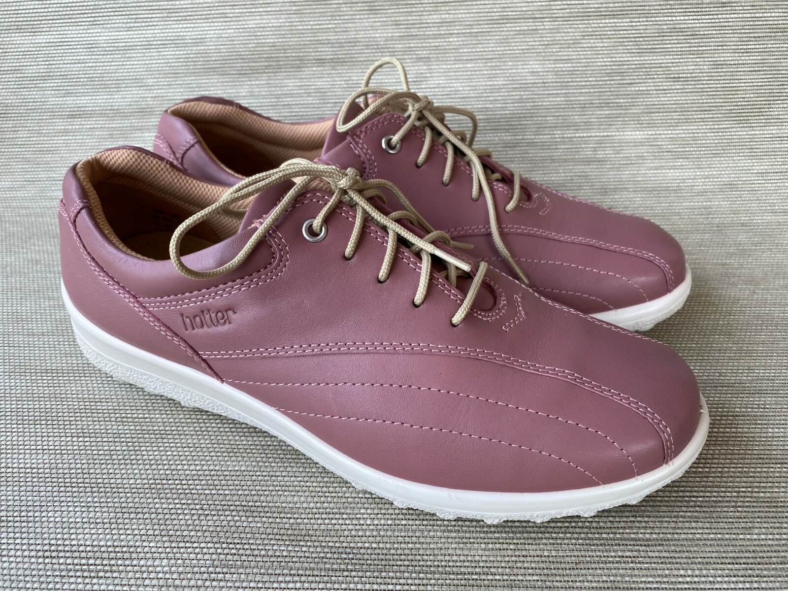 Hotter Comfort Concept Tone Women's Leather Lace Up S… - Gem