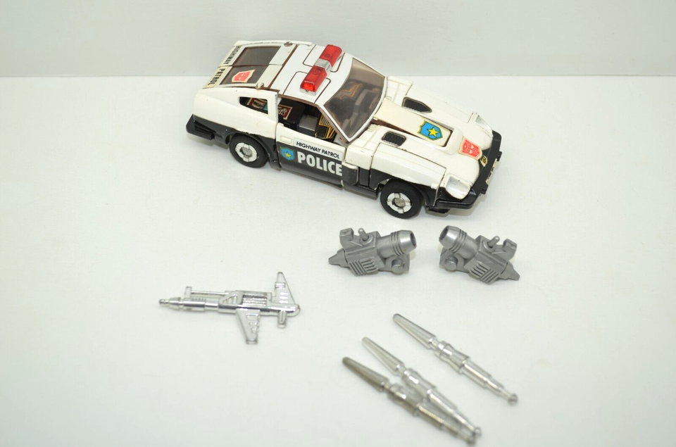 🚨🔥Vintage Hasbro Transformers G1 Prowl 100% Complete W/Weapons 1984 ...