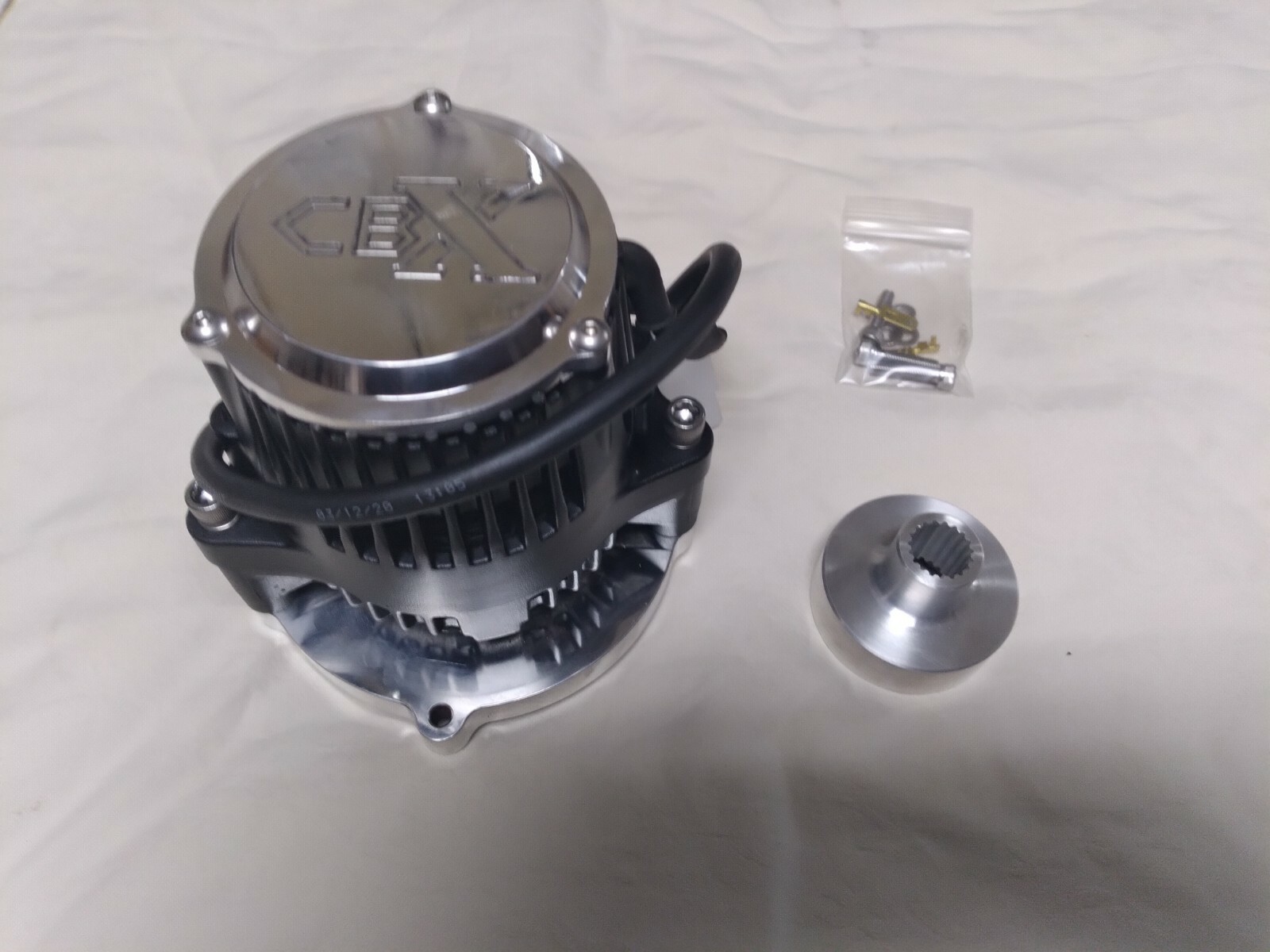 honda cbx 1000 tims conversion painted alternator w/ billet logo cap | eBay
