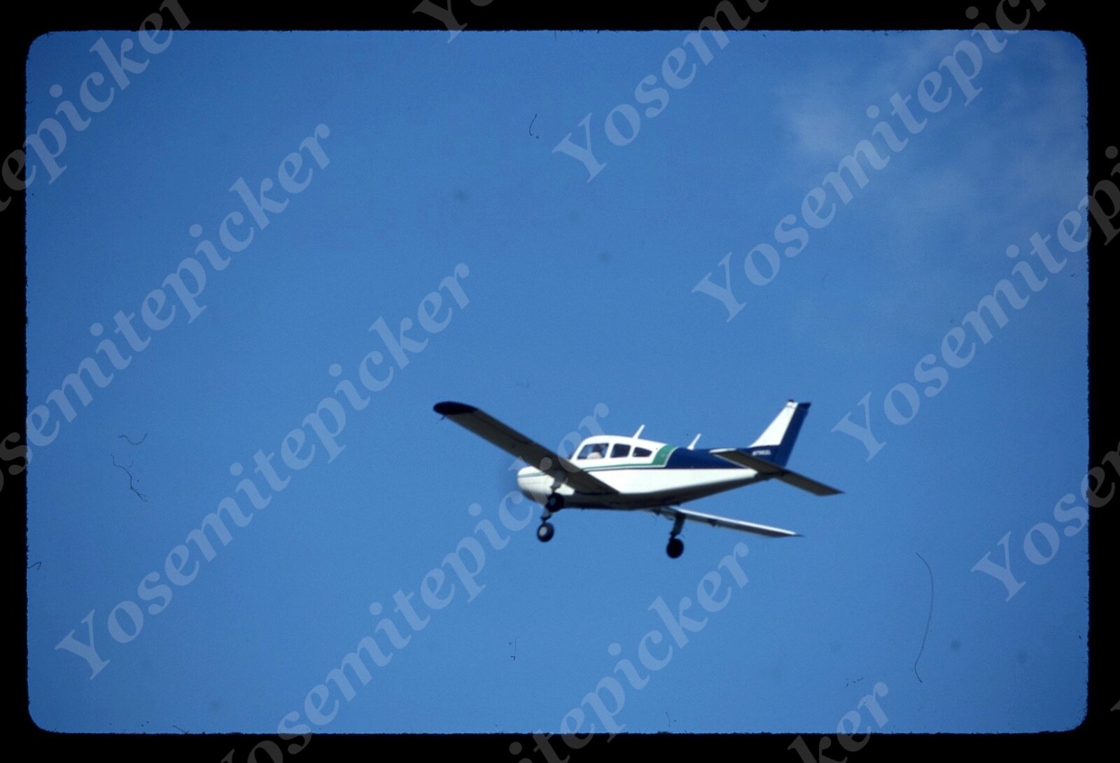 Sl88 35mm Slide 1986 NY Geneseo Air show airplane in flight 959a | eBay