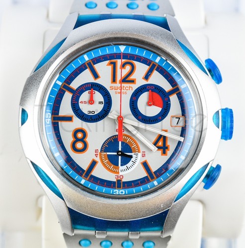 SWATCH IRONY CHRONO 2015 - YYS4007AG - 16 DOTS - X Lite - New | eBay