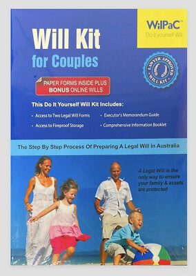WilPac Do It Yourself Will Kit For Couples | eBay Australia