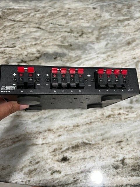 Hometech Model HTS4 - Six Pair Speaker Selector Switch | eBay