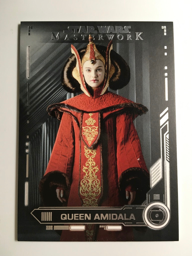 Queen Amidala 2019 Topps Star Wars Masterwork #MC-SSB Commemorative ...